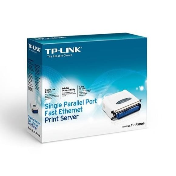 Jual TP-LINK Single Parallel Port Fast Ethernet Print Server TL-PS110P ...