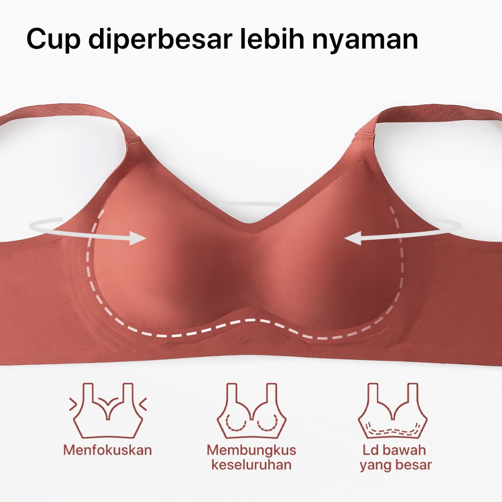 Jual GRENEY-Gbras-Bra Bigsize Tali Bra Lebar Bergesper Pakaian Dalam ...