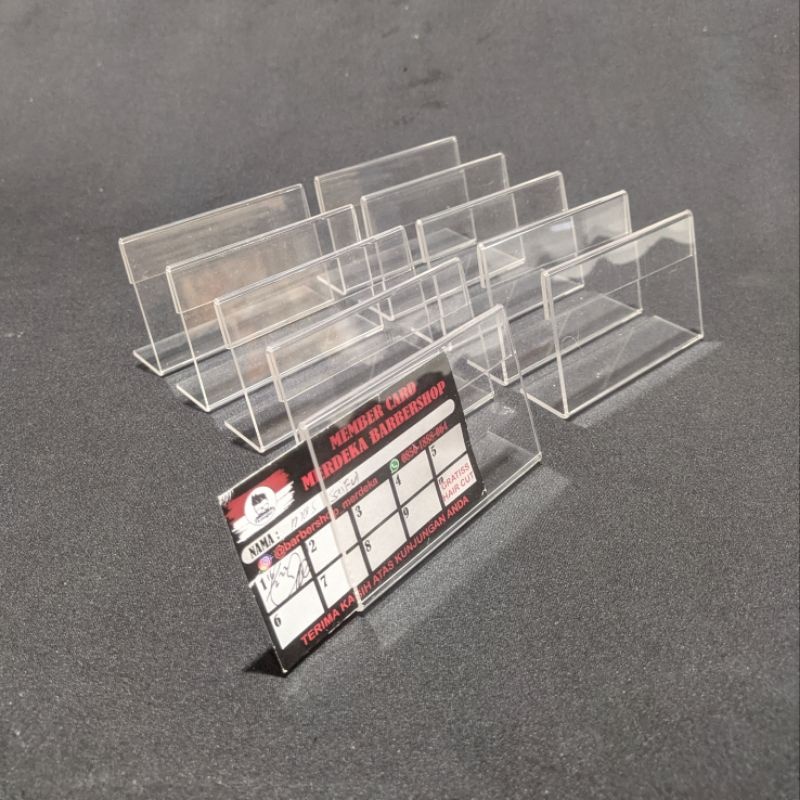 Jual Price Tag Name Tag Holder Akrilik | Shopee Indonesia