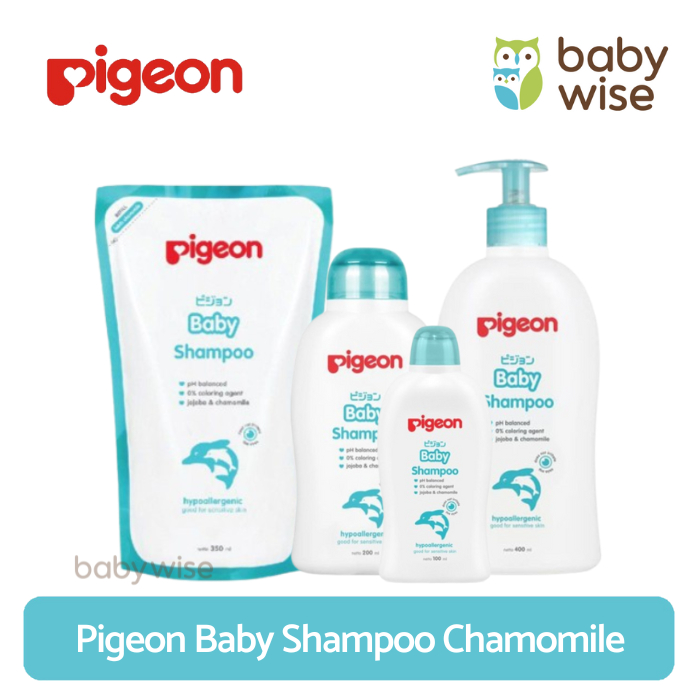 Jual Pigeon Baby Shampoo Chamomile | Shampoo Bayi | Shopee Indonesia