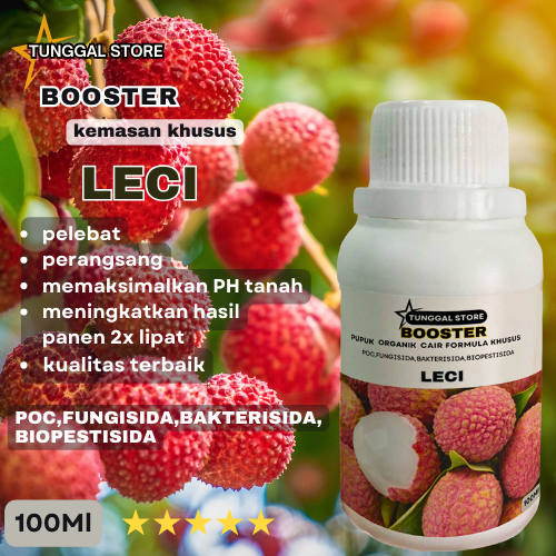 Jual POC Pupuk Organik Cair Tanaman Leci, Booster Pelebat dan Perangsang Buah Leci Original ...
