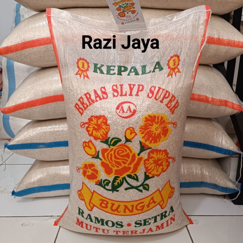 Jual Beras Slyp Super Bunga 25Kg | Shopee Indonesia