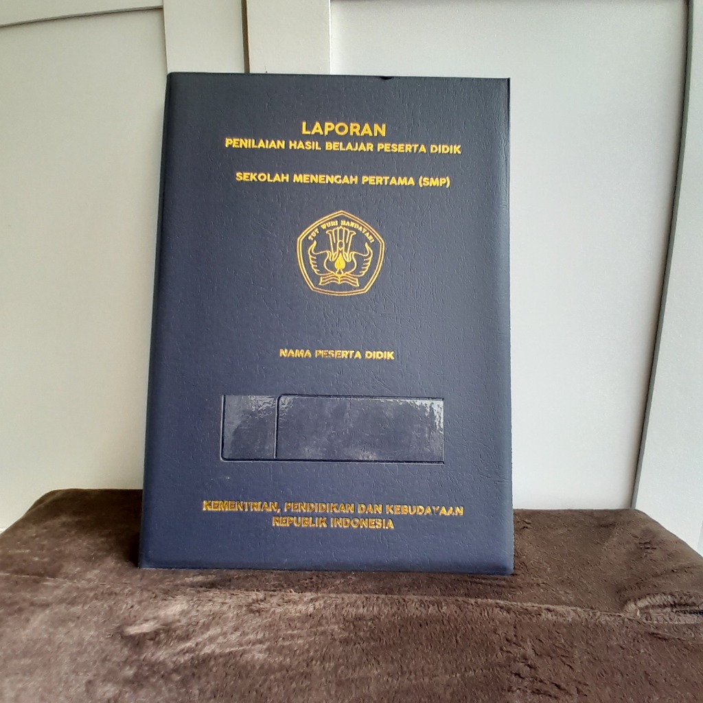 Jual 300 Pcs | Map Raport Sampul Rapor Custom Foil Embos Untuk Semua ...