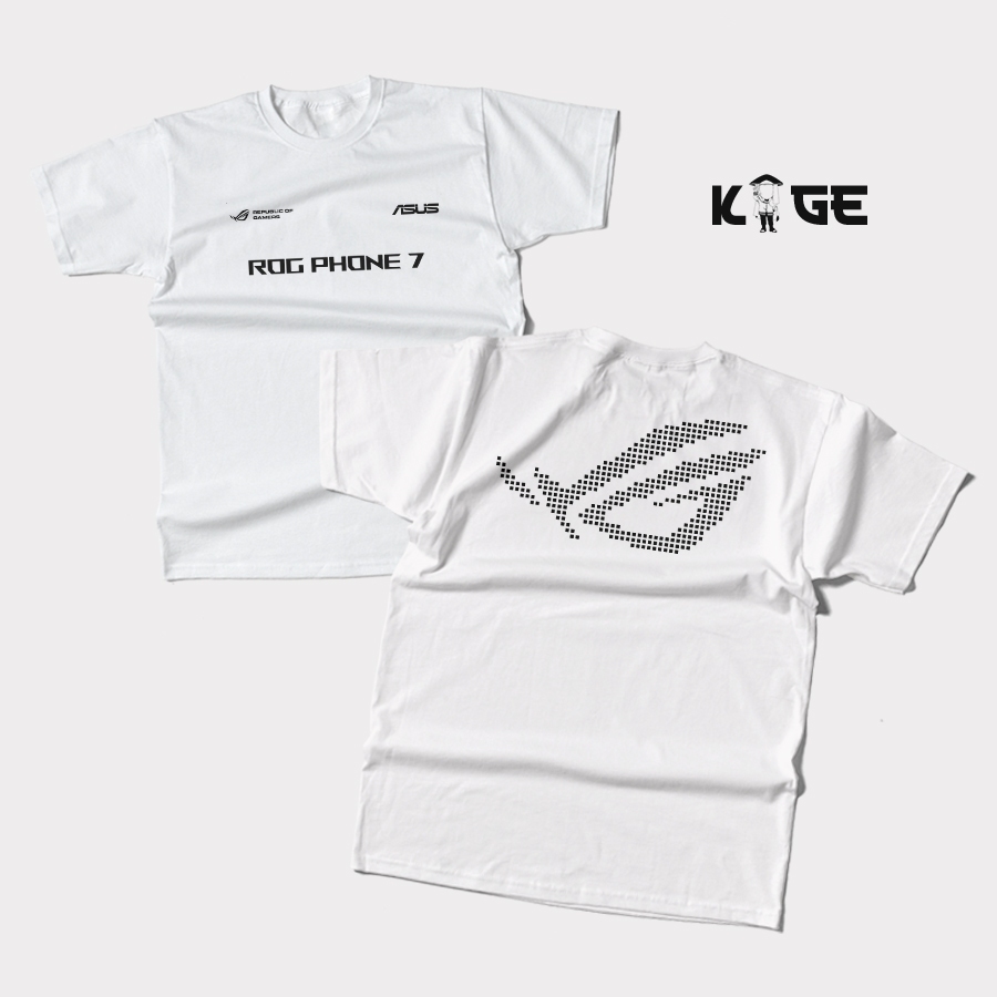 Jual Baju Pria Distro ASUS ROG PHONE 7 Kaos ROG Gaming KAOS KAGE ...