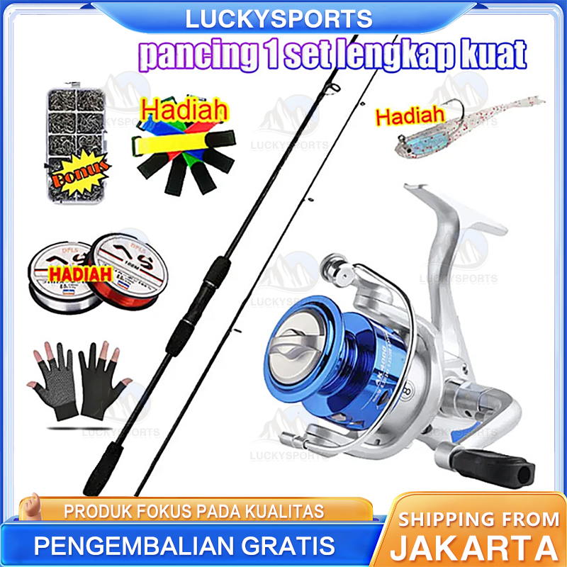 Jual Joran Ul Ultra Light Baitcasting Dan Spinning Renlong 160 180 210 / pancing 1 set lengkap ...