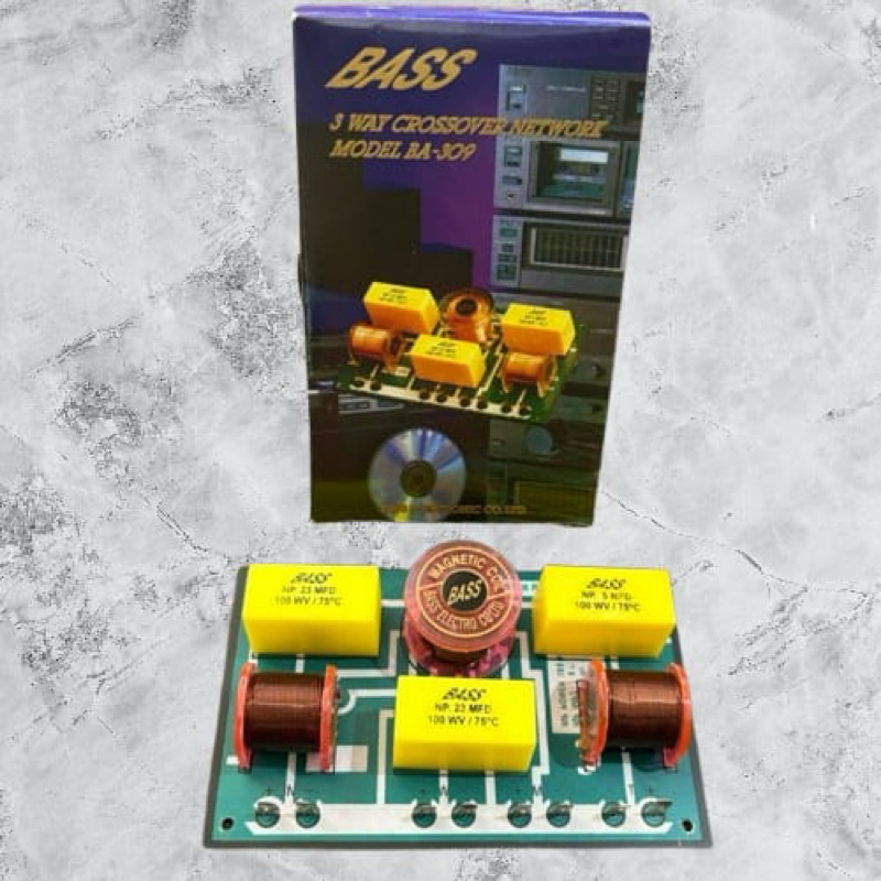 Jual Crossover Bass 3 Way Crossover Network BA-309 | Crossover Pasif 3 ...