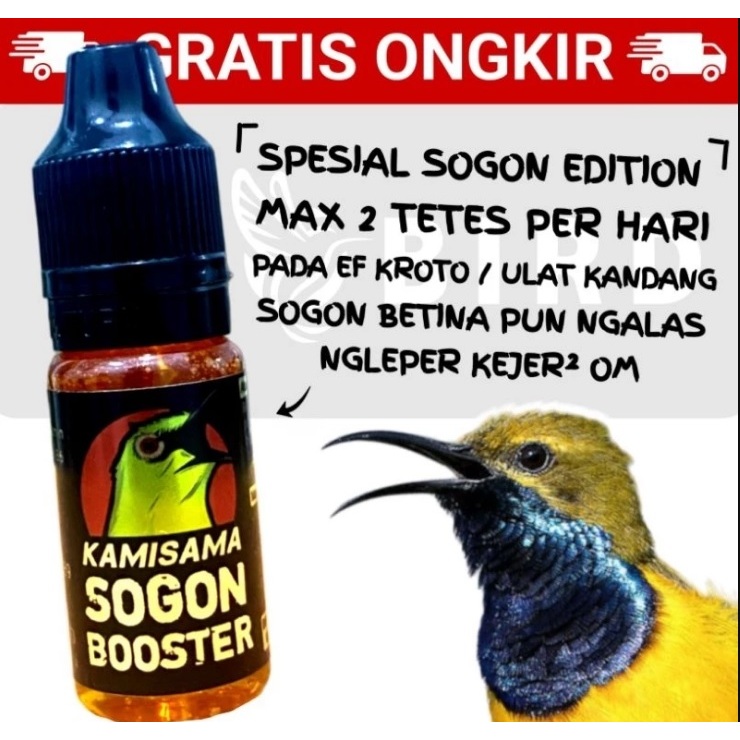 Jual Kamisama Sogon Booster Vitamin Burung Sogon konin Multivitamin ATP ...