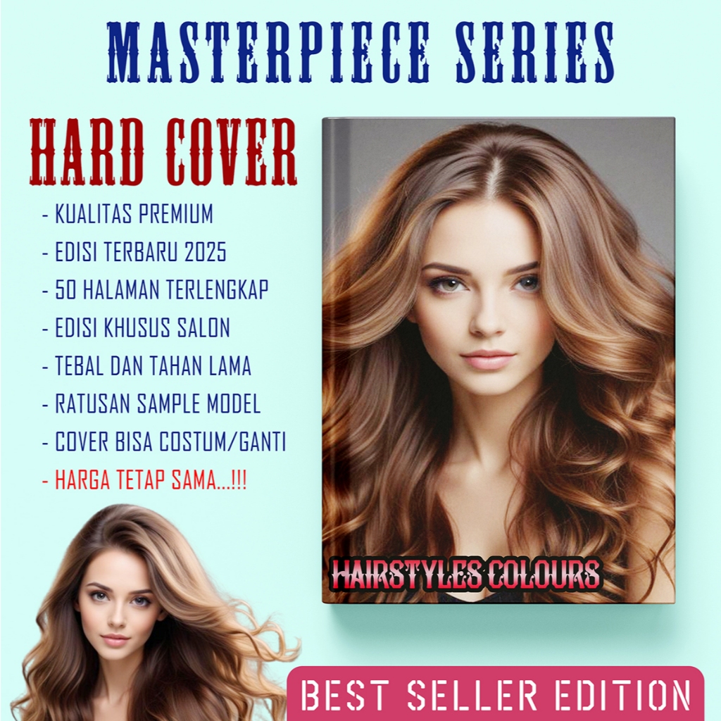 Jual BUKU SALON MODEL RAMBUT WANITA - HARD COVER - HAIRSTYLES AND ...