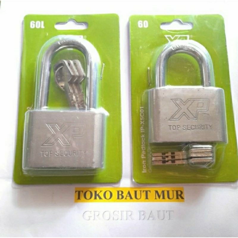 Jual Gembok besi 60mm Panjang | Shopee Indonesia