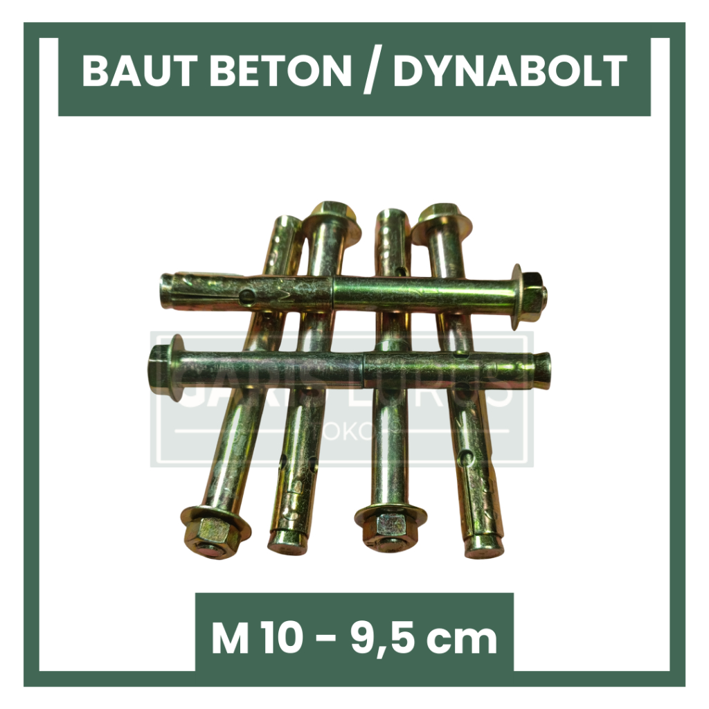 Jual Dynabolt | Dinabol | Angkur Baut Beton | Anchor Bolt | Size M10 x ...