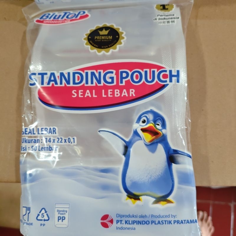 Jual Standing Pouch Stp 14x22 Seal Lebar | Shopee Indonesia