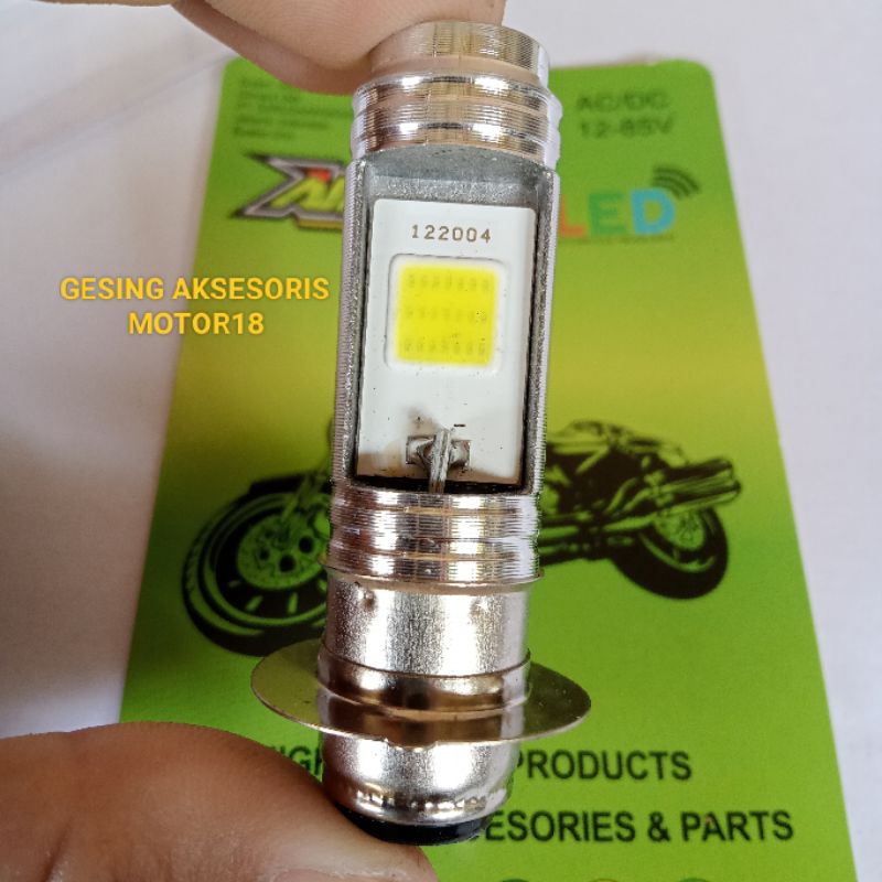 Jual Lampu Depan Utama Lampu LED AC/DC Bholam Depan AC/DC H-6 2 Sisi Motor Matic Bebek Universal ...