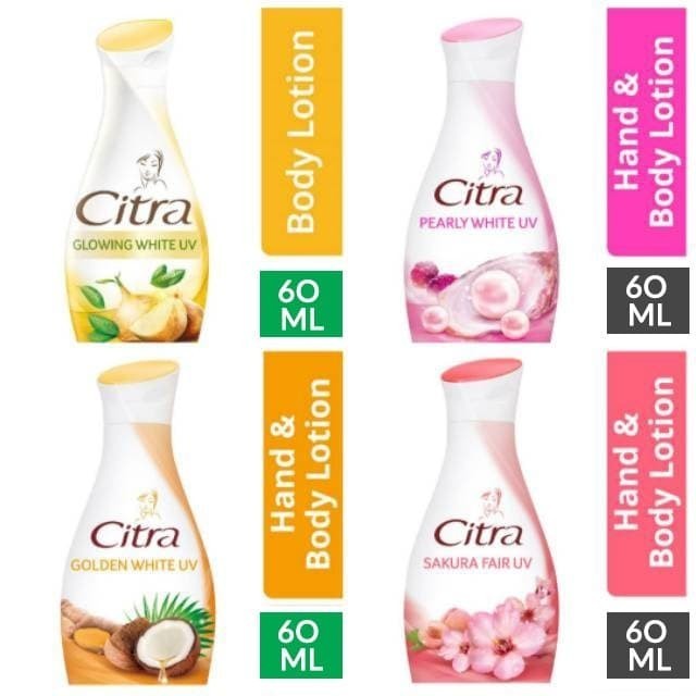 Jual Citra Hand Body Lotion 60ml-All Variant (KEMASAN BARU) | Shopee Indonesia