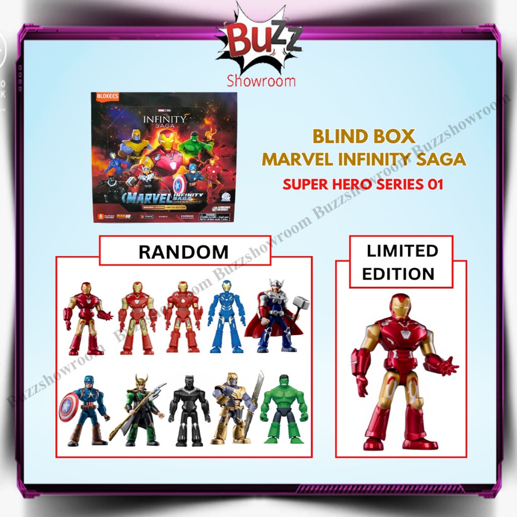 Jual Blokees Marvel The Infinity Saga Avengers Heroes Original Licensed ...