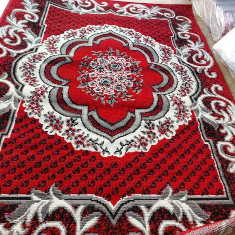 Jual Ambal ALMAYA 260x330cm Karpet Permadani NON-RUMBAI corak bunga ...