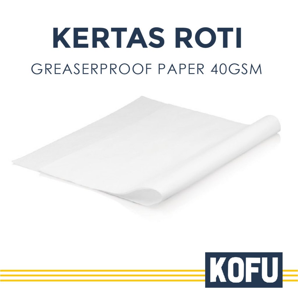 Jual Greaseproof paper / Kertas Roti 40gsm Foodgrade | Shopee Indonesia
