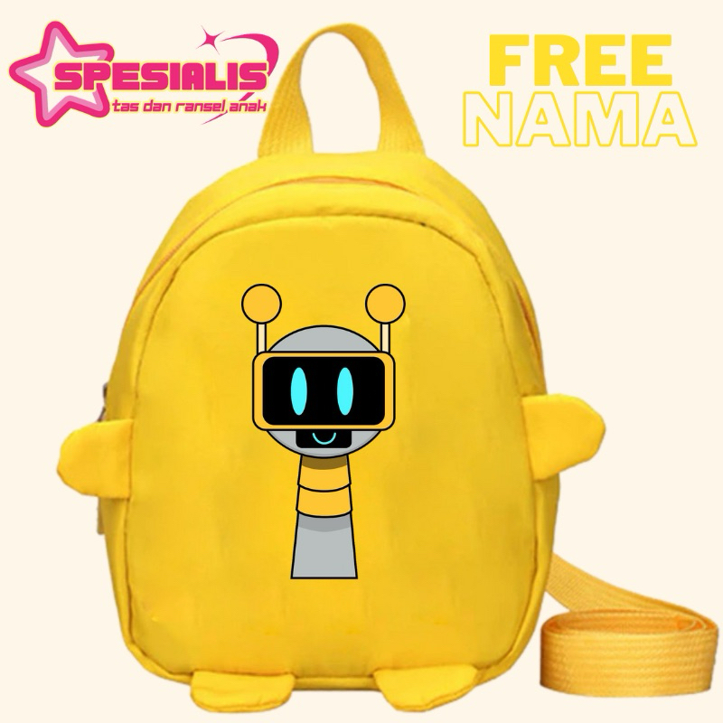 Jual TAS RANSEL ANAK TK PAUD SPRUNKI FUN BOT | Shopee Indonesia