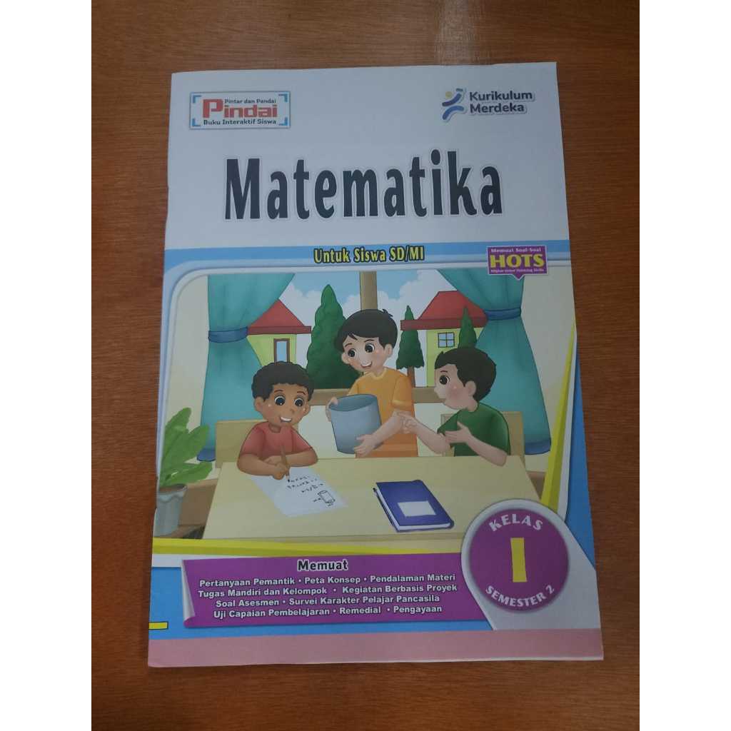Jual LKS Pindai Kurikulum Merdeka SD/MI - Matematika Semester 2 / Genap ...