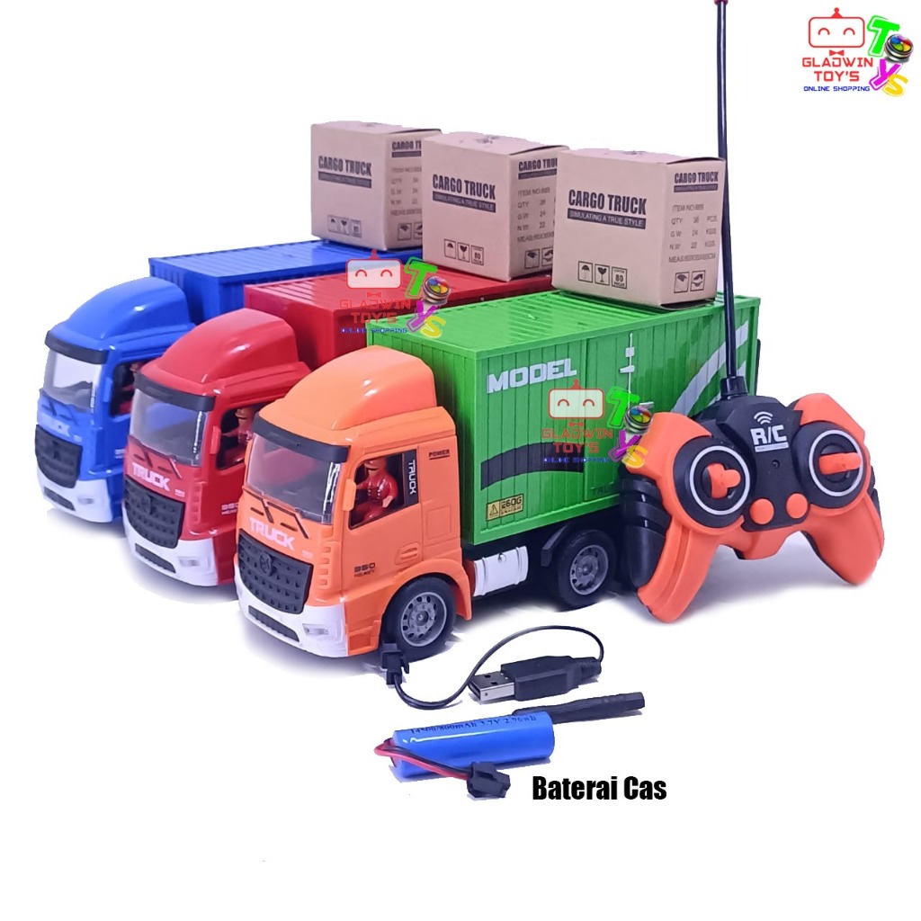 Jual RC TRUCK BOX MODEL CAS CARGO BOX MOBIL PICKUP KARGO | Shopee Indonesia