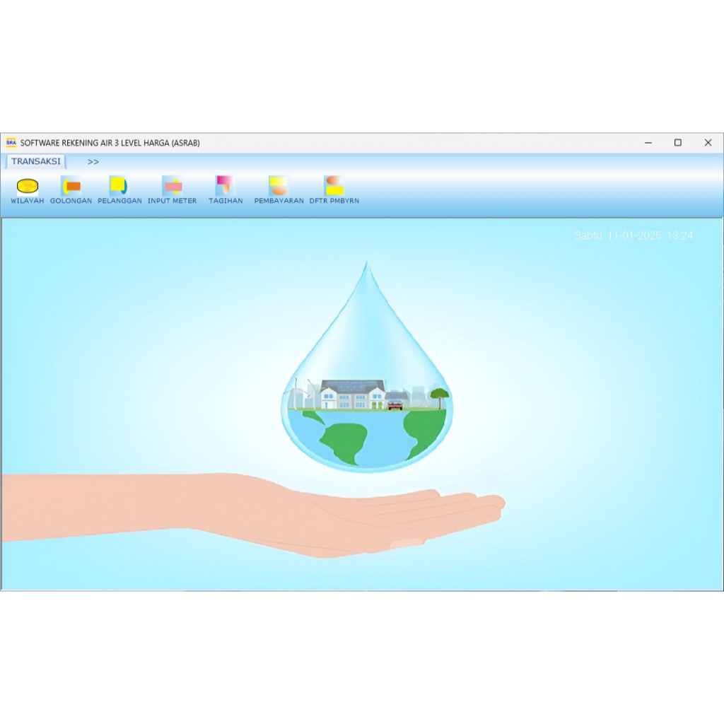 Jual Software Rekening Air Aplikasi Pencatatan Meteran Cetak Tagihan ...