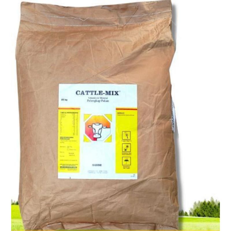 Jual Cattle mix Premix SANBE Suplemen sapi kambing hewan ternak lengkap ...