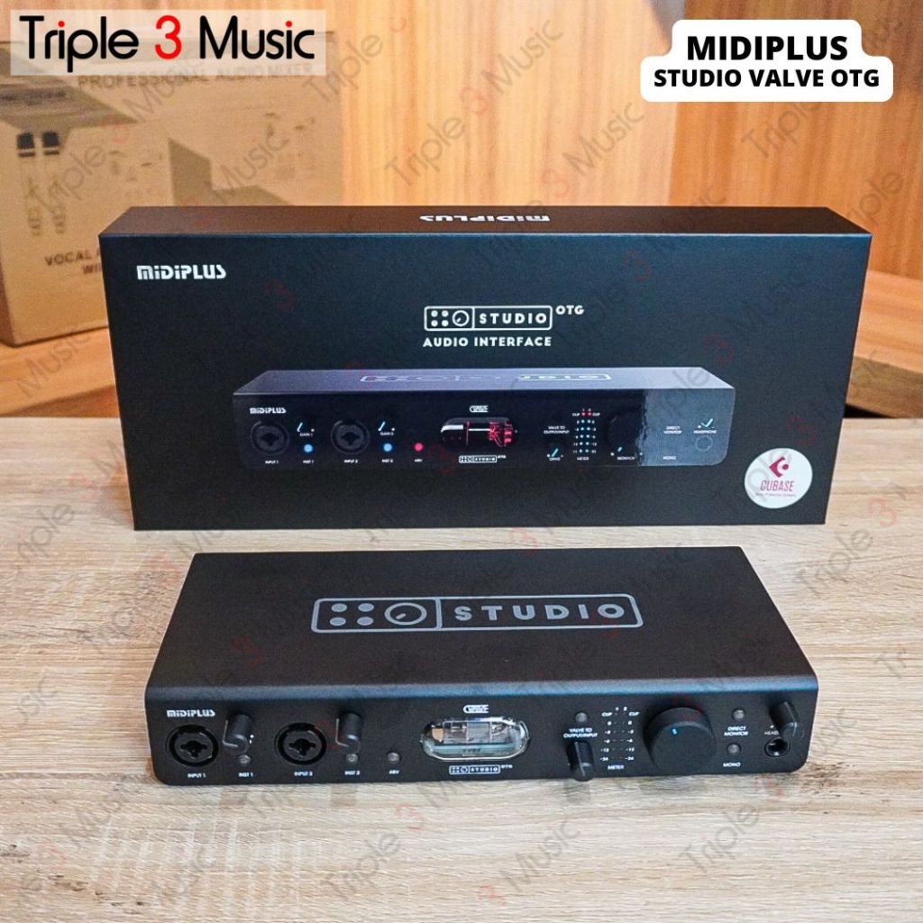 Jual MIDIPLUS STUDIO VALVE OTG 2 in 2 out USB Soundcard recording Streaming | Shopee Indonesia