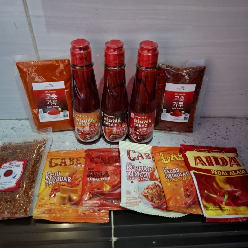 Jual [ TERLARIS ] Aneka Gochugaru halus gochugaru kasar cabai bubuk ...