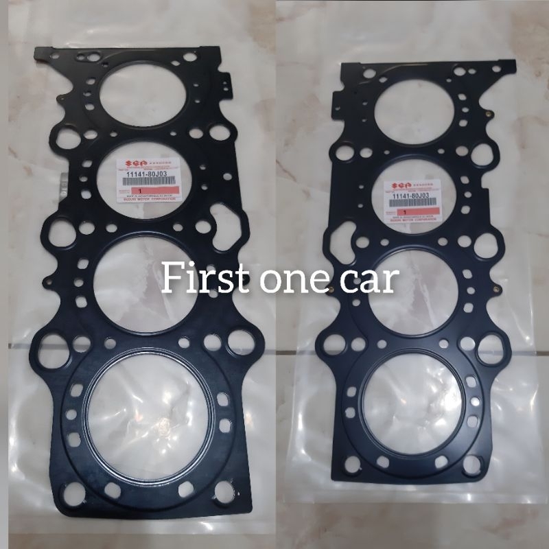 Jual Paking Packing Gasket Cylinder Head suzuki X-Over SX4 original plat/Besi | Shopee Indonesia