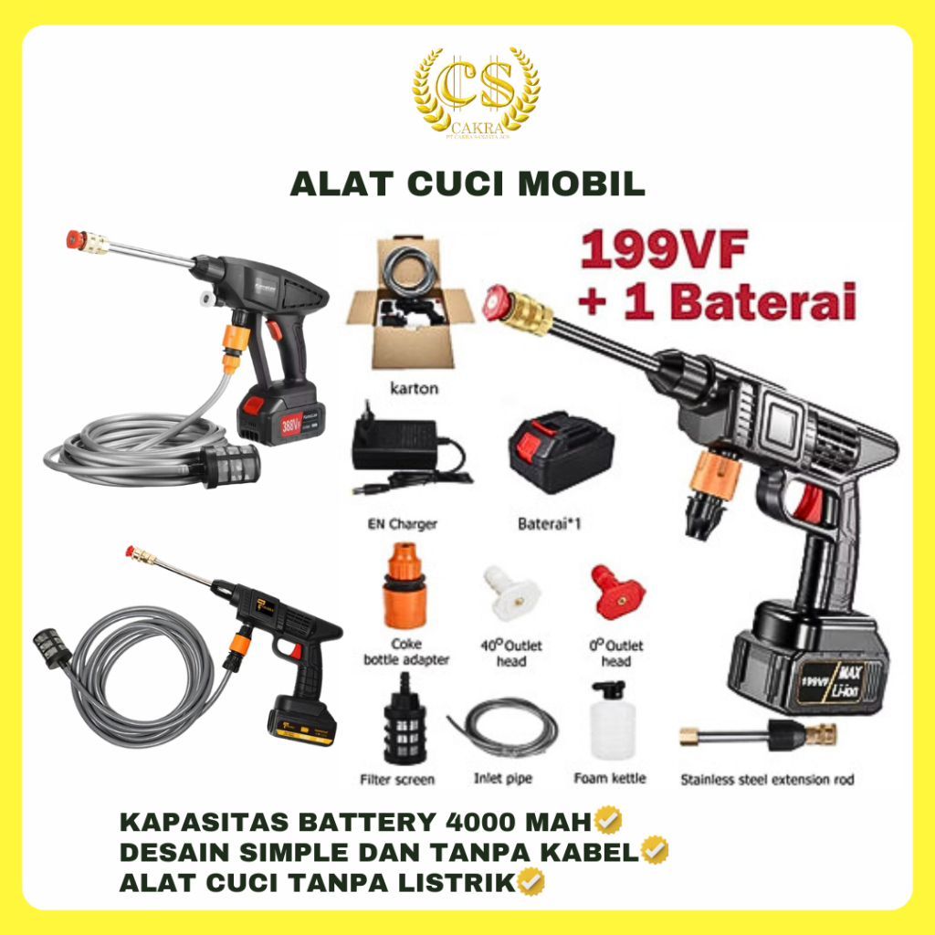 Jual CS Alat Cuci Steam Kendaraan Cuci Staem Ac Mobil Screen Sablon ...