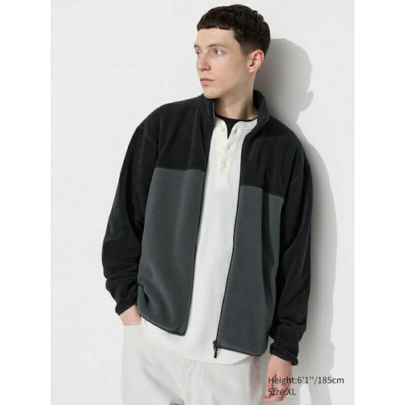 Jual Jaket Fleece Uniqlo Cowok Original | Shopee Indonesia
