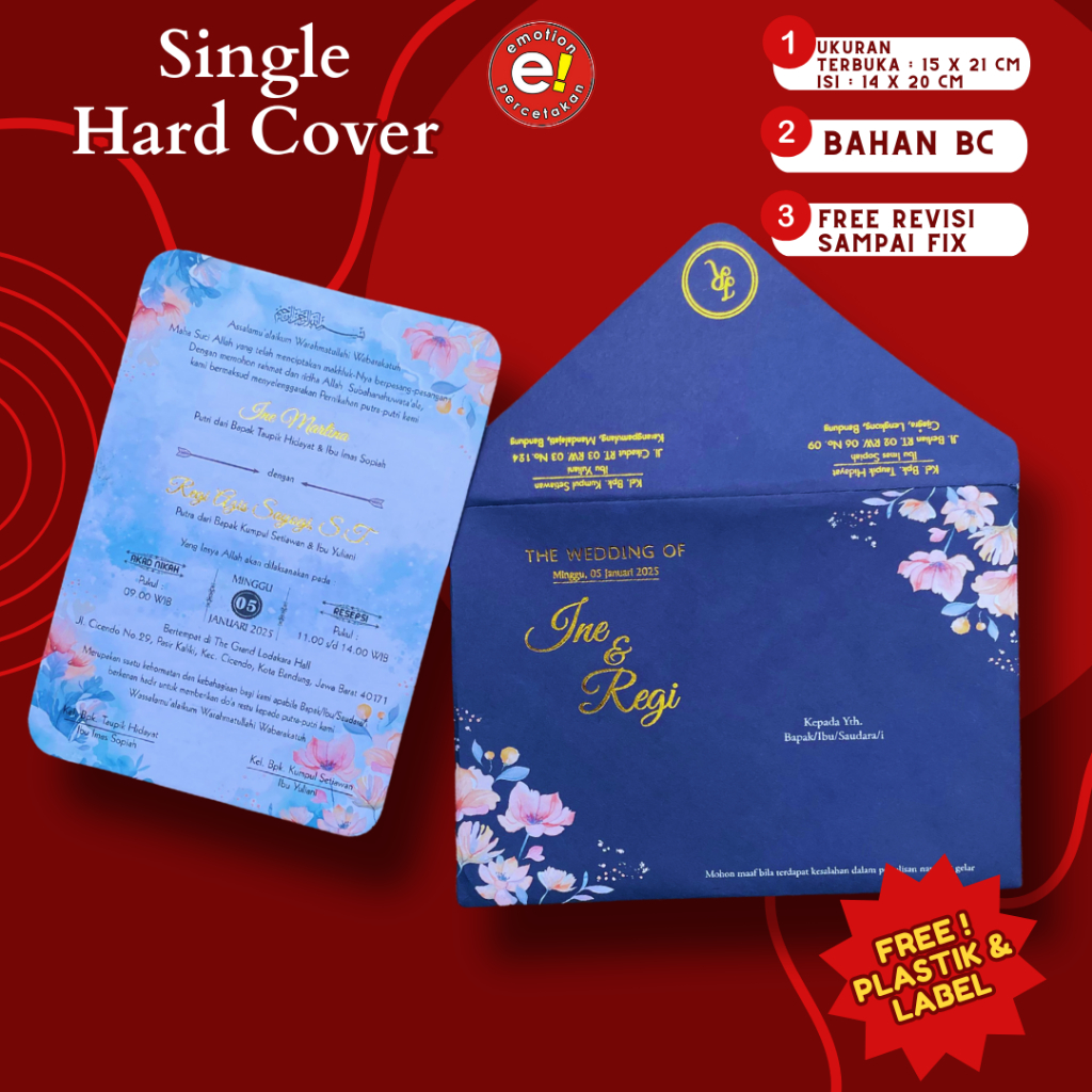 Jual Undangan Unik Undangan Murah Undangan Kekinian Undangan Pernikahan ...