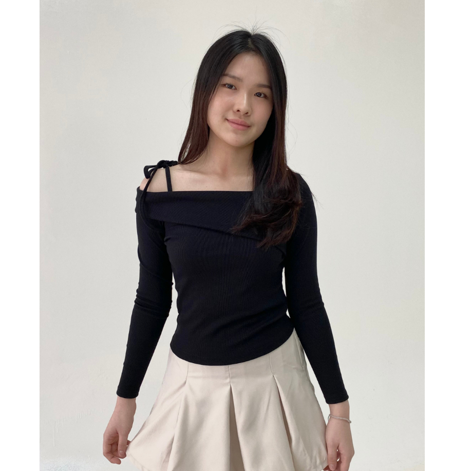 Jual LISA TOP - Atasan Knit Wanita Off Shoulder Korean Top Basic Baju Summer Knit Rib Lengan ...