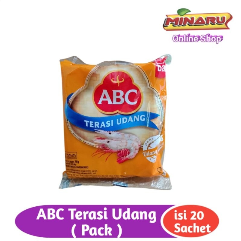 Jual ABC Terasi Udang (Pack 20 Sachet) | Shopee Indonesia