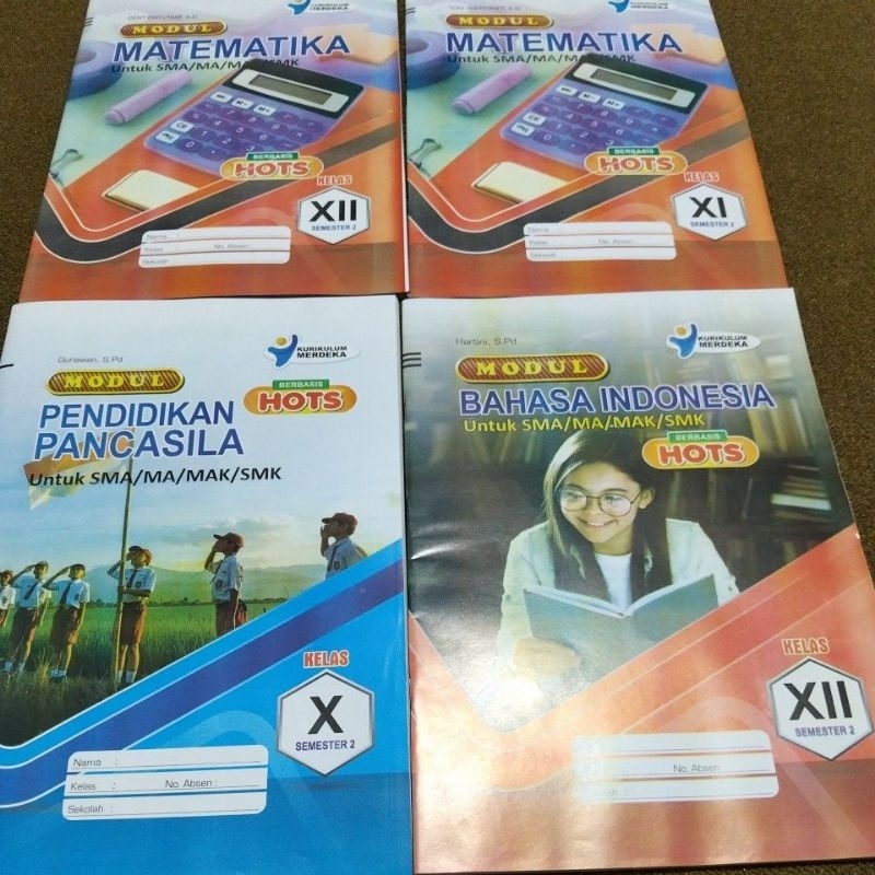 Jual MODUL PEMBELAJARAN SMA KUMER BERBASIS HOTS | Shopee Indonesia