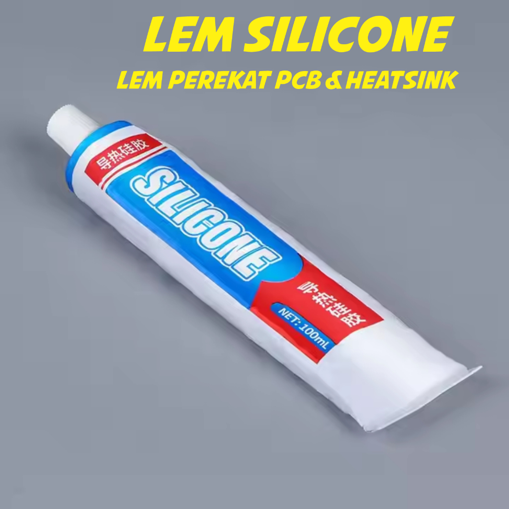 Jual Lem Silicone / lem Perekat Pasta Silicone / Lem Lampu LED | Shopee ...