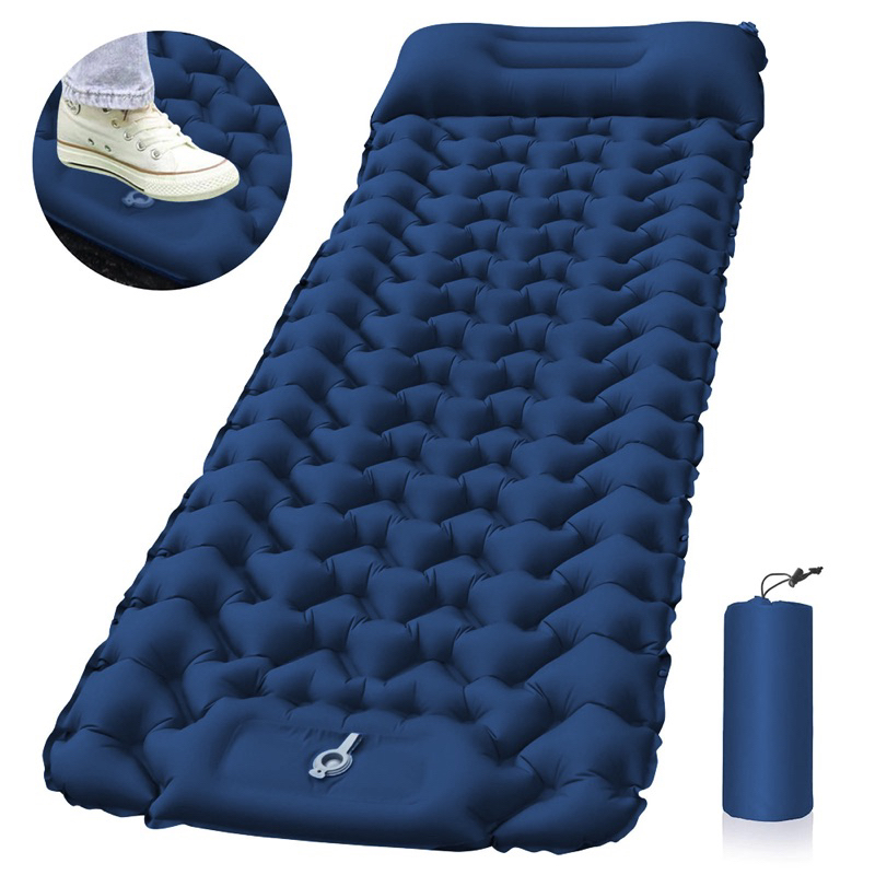 Jual LISM Kasur Matras Angin Injak Inflatable Bed Rhombus Sleeping Bag ...