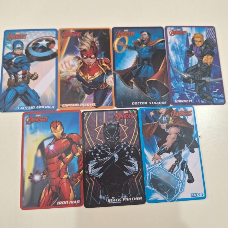 Jual Kartu Marvel Timezone CPCM set of 7 card | Shopee Indonesia