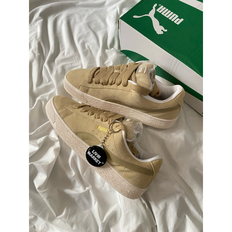 Jual Puma Suede XL Putty Warm White | 100% Original Resmi PT Puma Cat ...