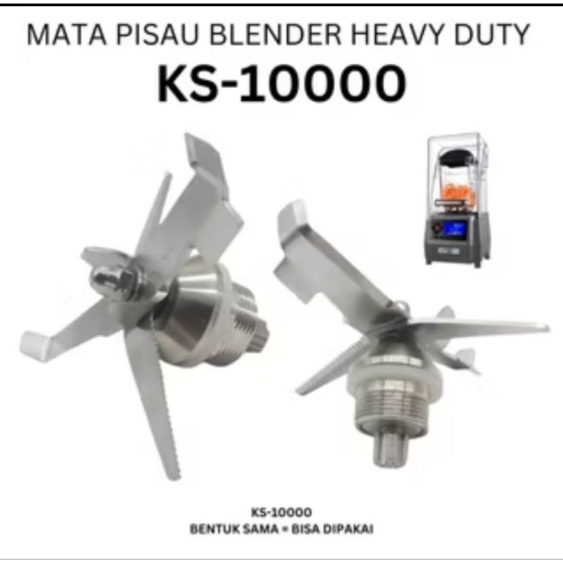 Jual Mata pisau blender heavy duty blade bisa untuk Getra KS 10000 ...