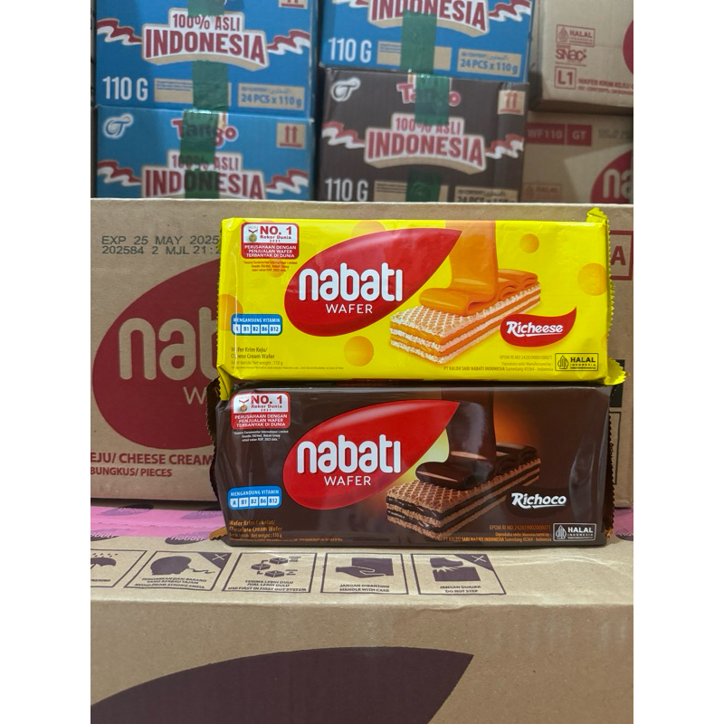 Jual Nabati Wafer 100gr 1 karton isi 30pcs | Shopee Indonesia