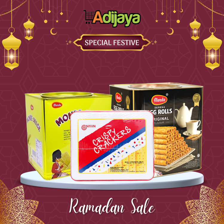 Jual Promo Festive Special Ramadhan Jajan Kaleng Monde Serena Snack Egg ...