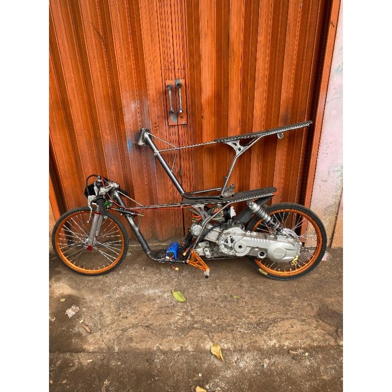 Jual frame Super Slim Ringan Bobot 3,7kg kerangka sasis batangan rangka ...