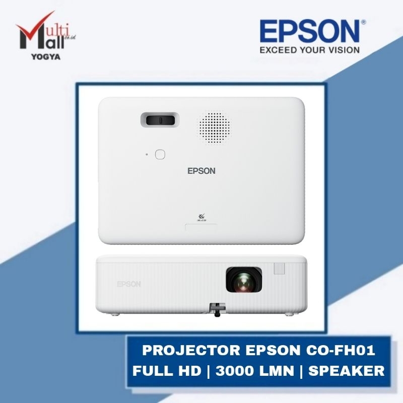 Jual Epson Projector FH01 Full HD 3000 Lumens Proyektor CO-FH01 Built ...