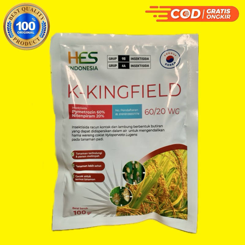 Jual Insektisida WERENG KING FIELD 25Gr 60/20wg - HES Produk | Shopee ...