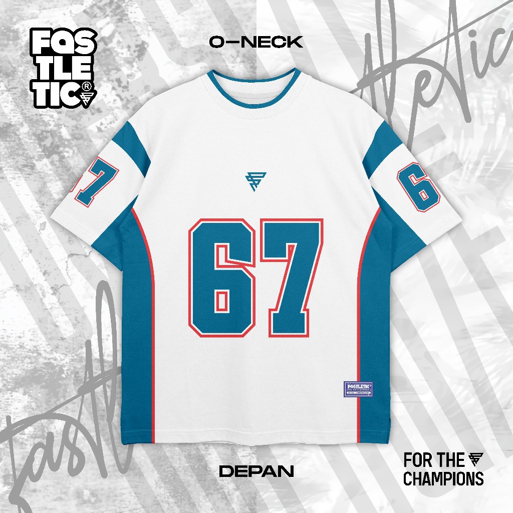 Jual Jersey Boxy Fit / BXF 01 / Fastletic / COD / Couple / Streetwear ...