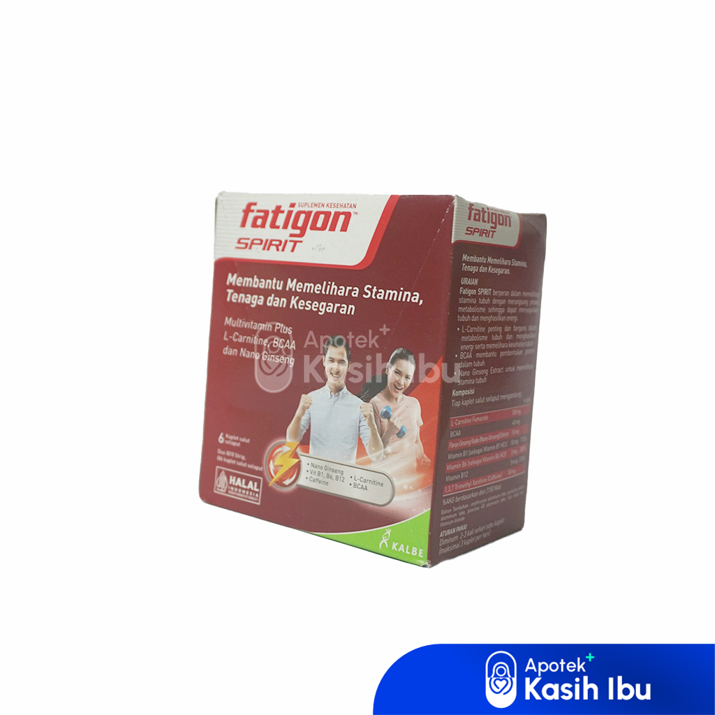 Jual FATIGON SPIRIT & MULTIVITAMIN SUPLEMEN (KASIH IBU) | Shopee Indonesia