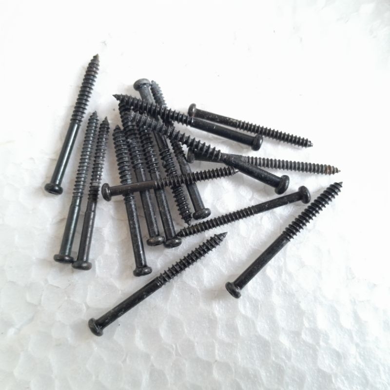 Jual Baut / Scrup Pickup Bass Bijian Warna Hitam | Shopee Indonesia