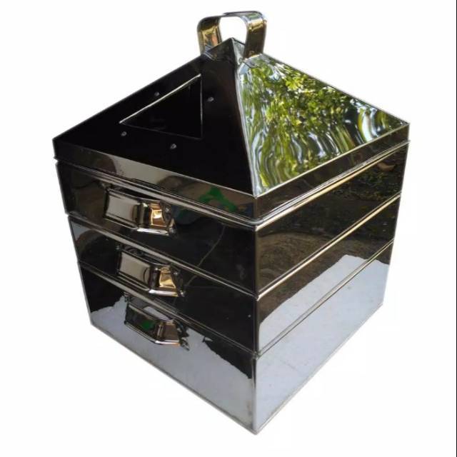 Jual KALAKAT KOTAK SUSUN | KUKUSAN DIMSUM KOTAK STAINLESS STEEL UK 32 ...