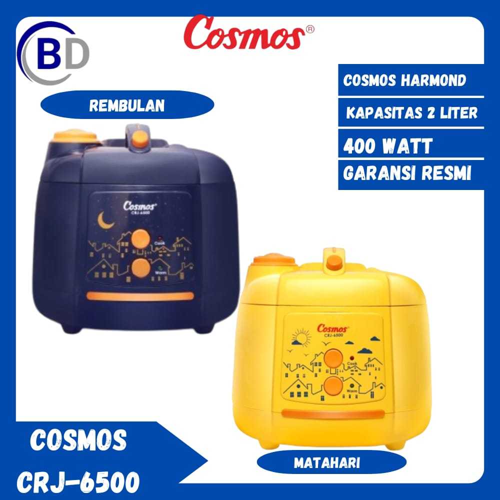 Jual Magic Com Cosmos Rice Cooker Harmond CRJ-6500 R - 2.0L Seri ...