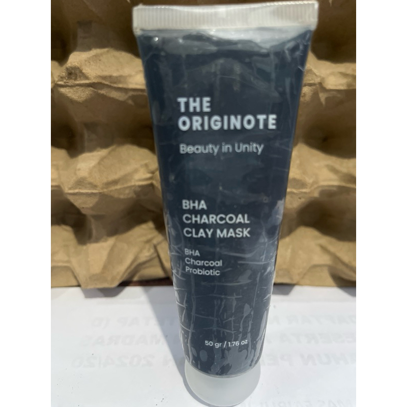 Jual The Originote BHA CHARCOAL CLAY MASK | Shopee Indonesia